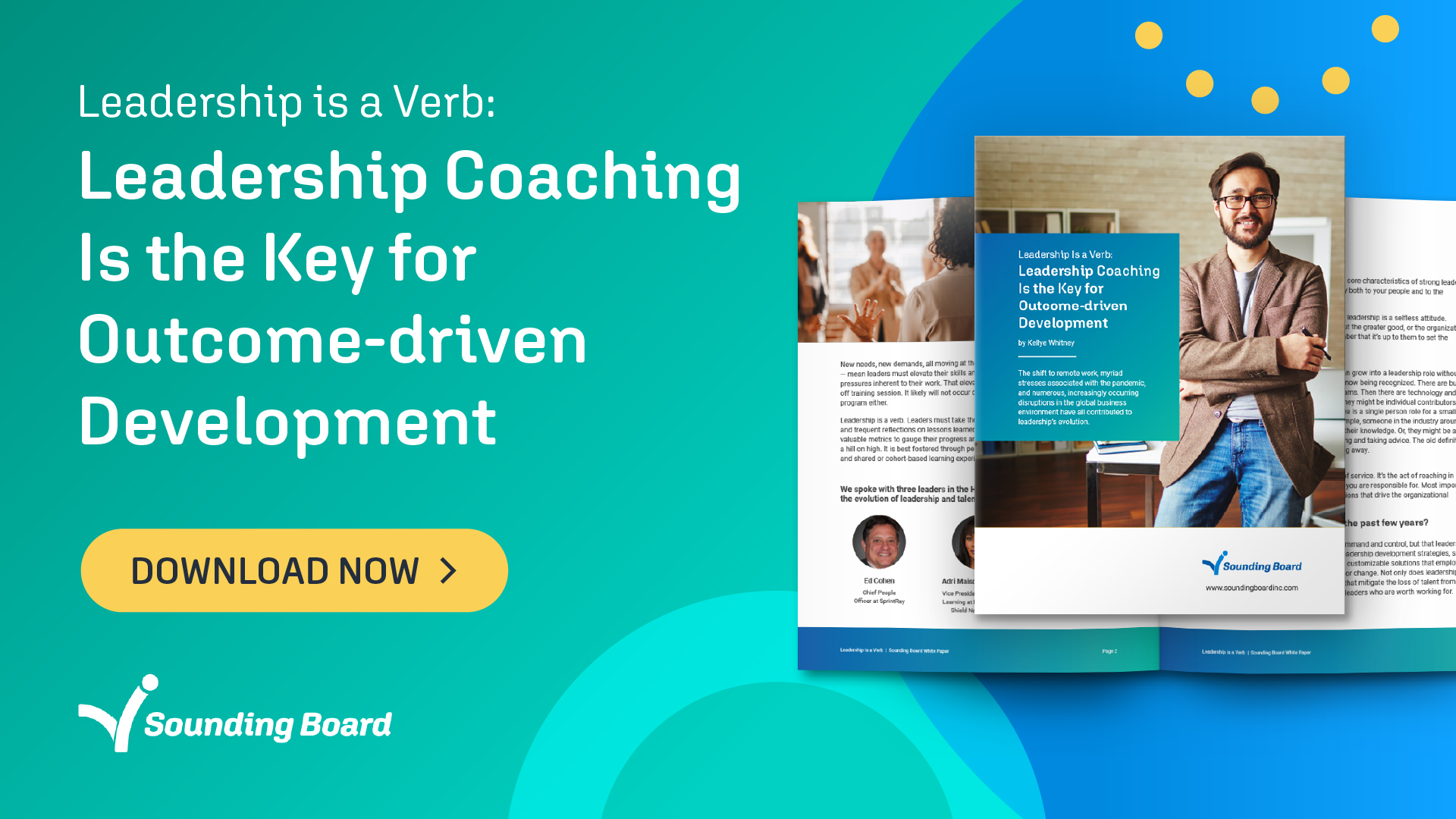 White Paper: Leadership Is a Verb | Sounding Board, Inc